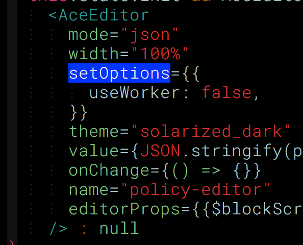 setOptions for useWorker option does not work. · Issue #3637 · ajaxorg/ace · GitHub