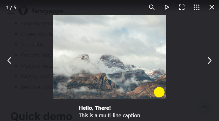 Click to zoom off-center · Issue #263 · fancyapps/ui · GitHub