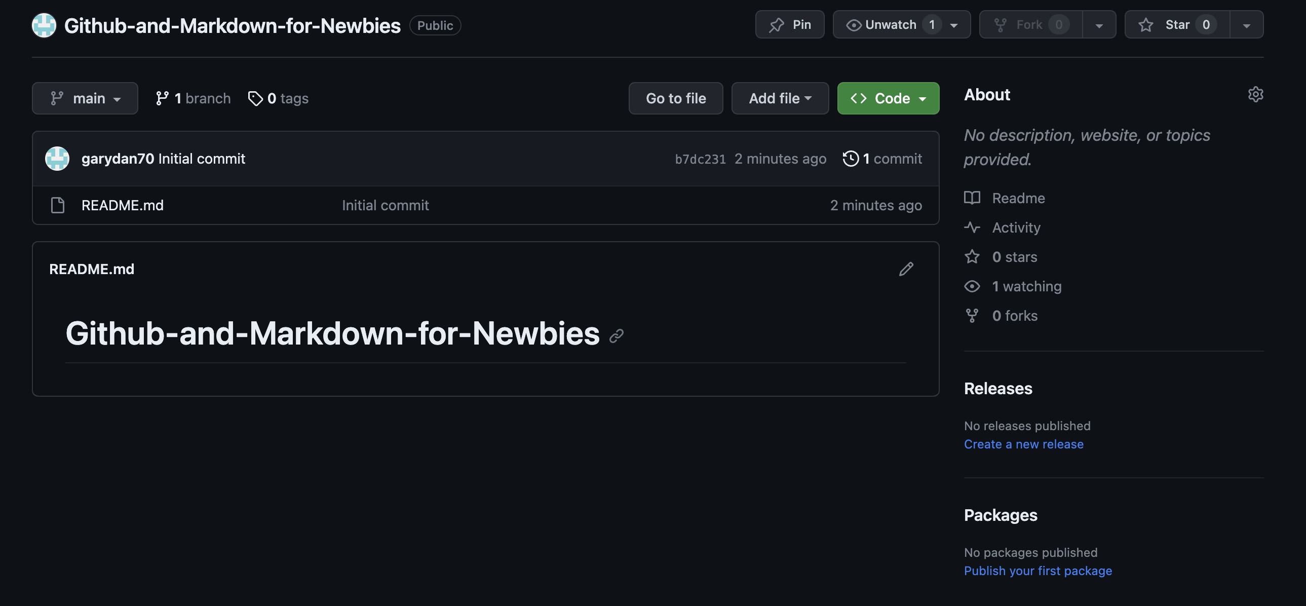 GitHub - jef-fortunahamid/Github-and-Markdown-Beginners-Guide