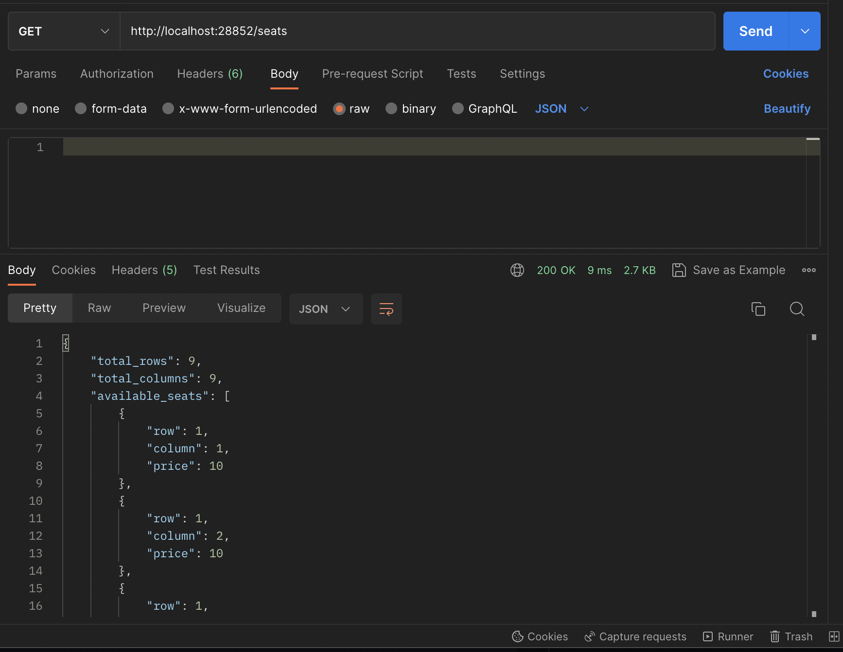 GitHub - VelikanovDev/Cinema-Room-REST-Service