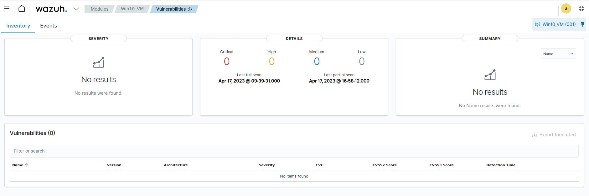 Wazuh does not show vulnerabilities · Issue #16727 · wazuh/wazuh · GitHub