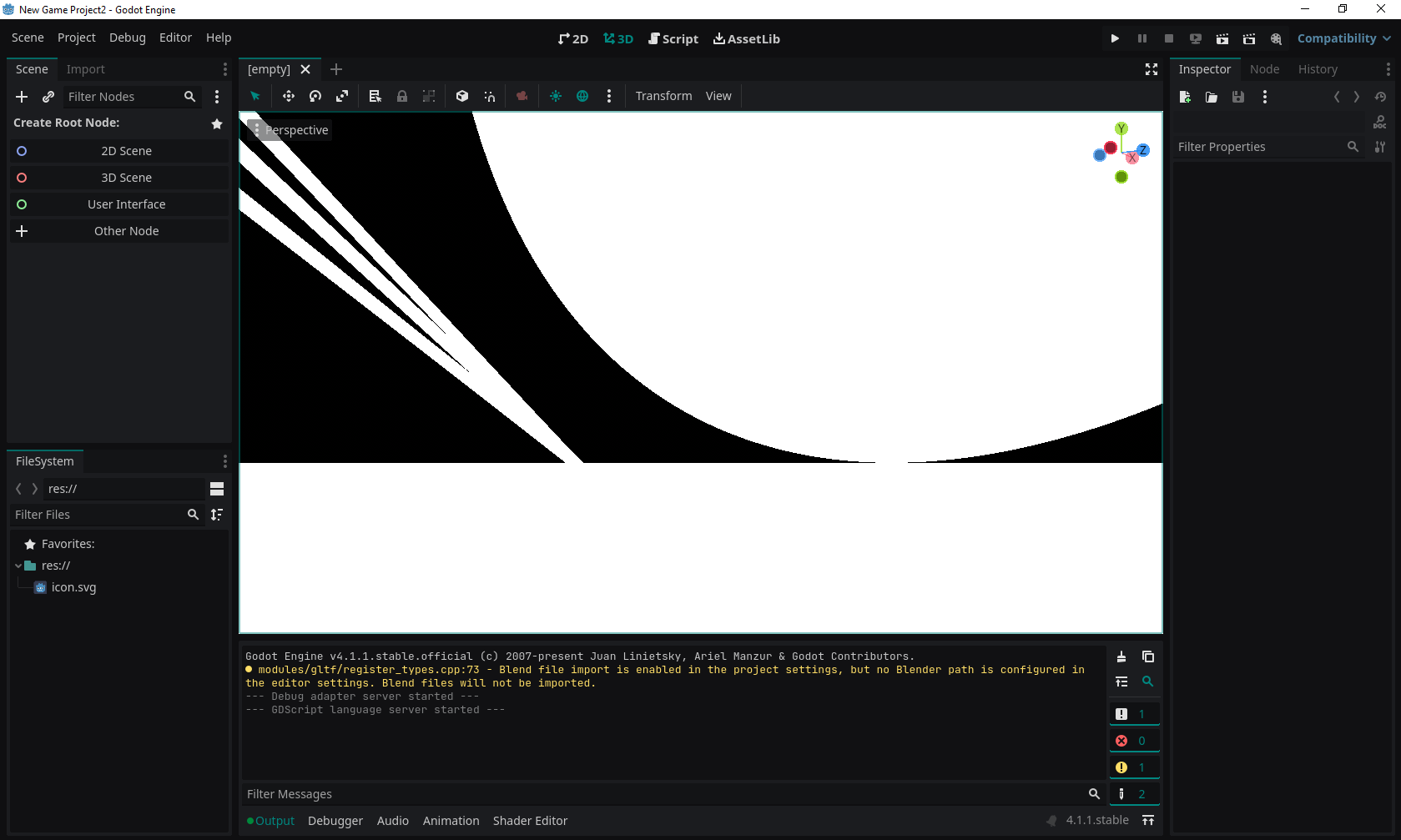 3D OpenGL rendering (Compatibility) is completely black --works normally in 2D · Issue #79597 ...