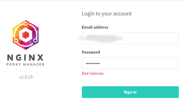 Unable to login (Bad Gateway) · Issue #104 · ej52/proxmox-scripts · GitHub