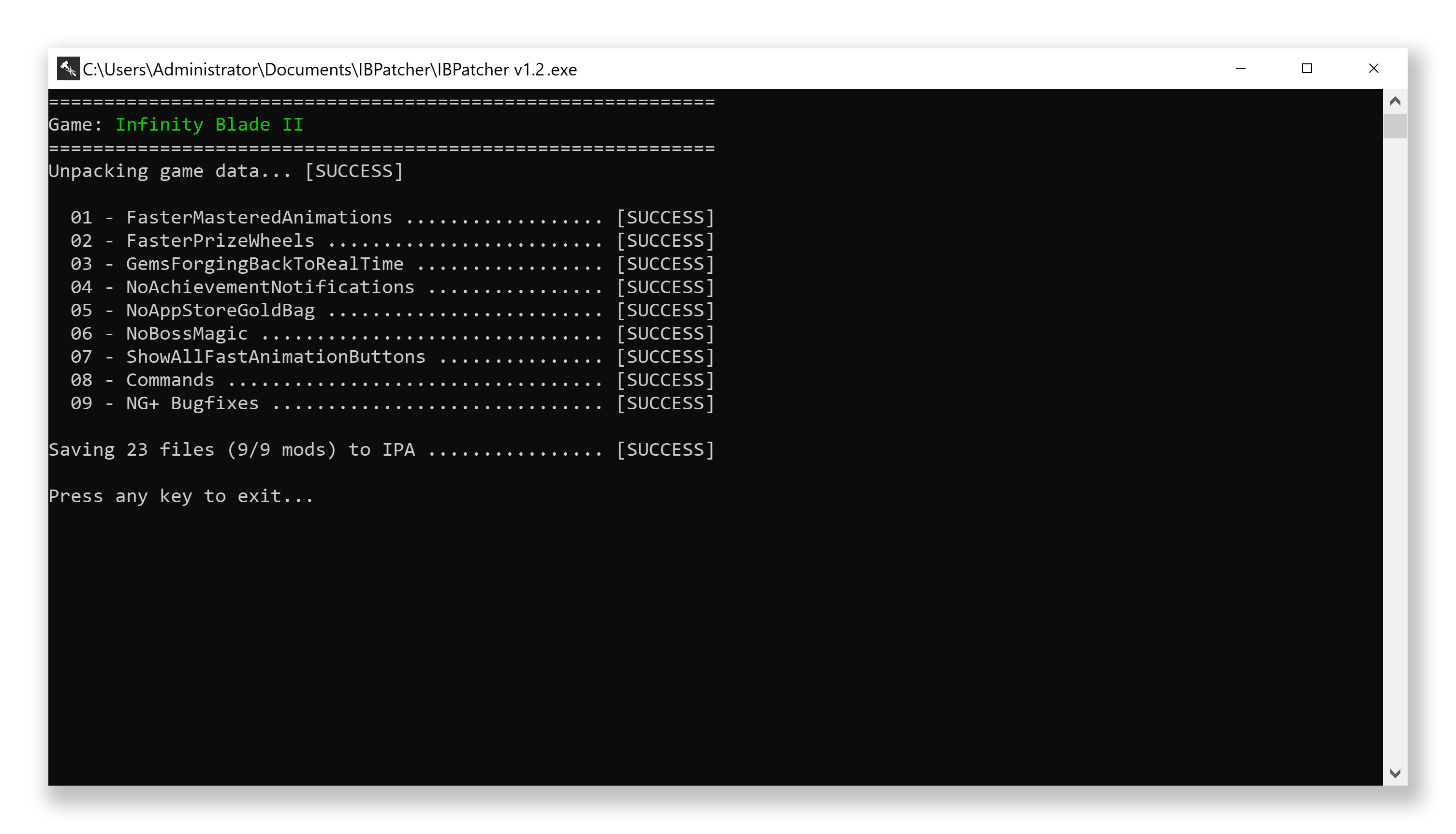 GitHub - Hox8/IBPatcher: A tool for applying community mods to the ...