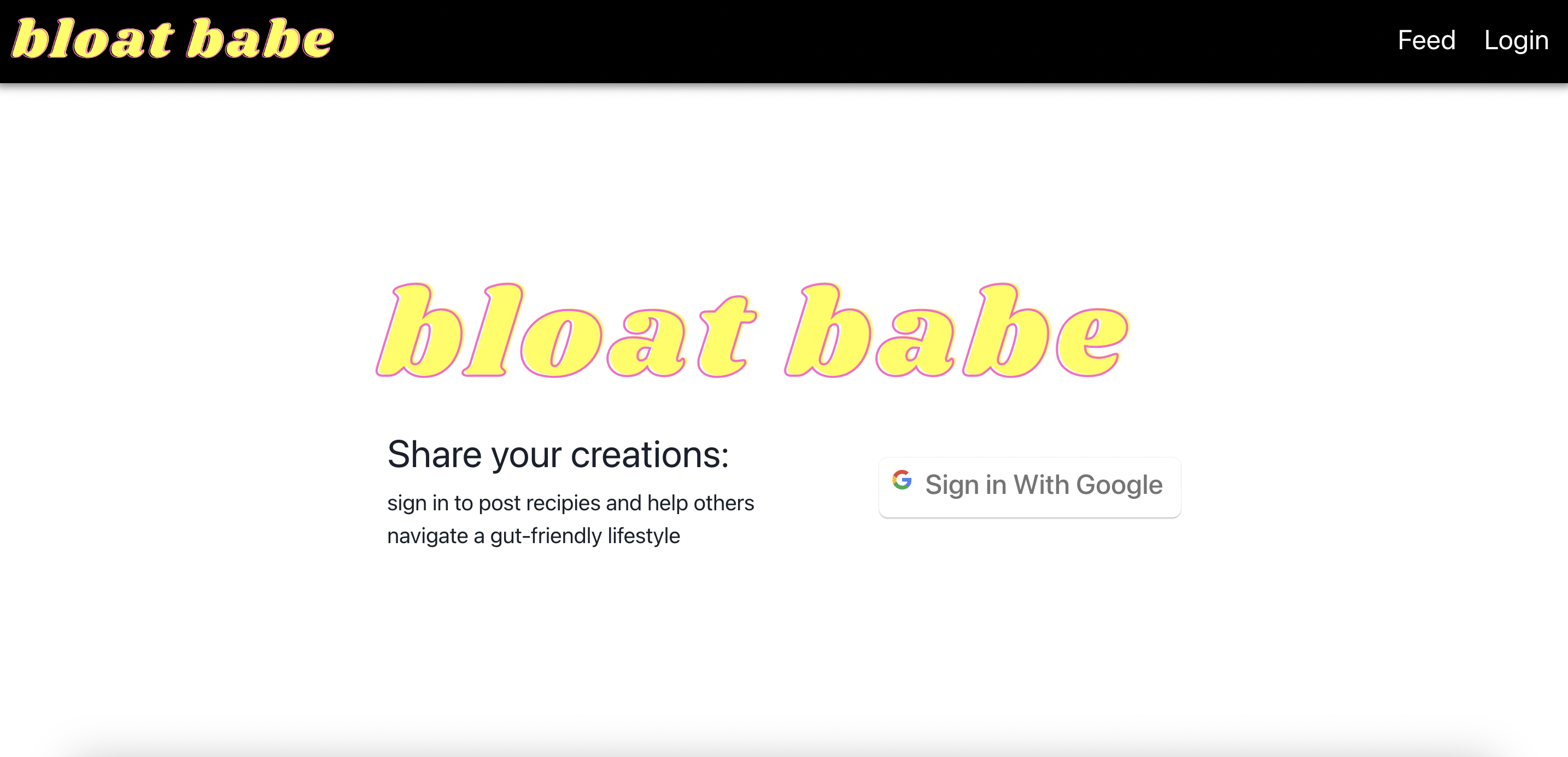 GitHub - cassiestephen/bloat-babe