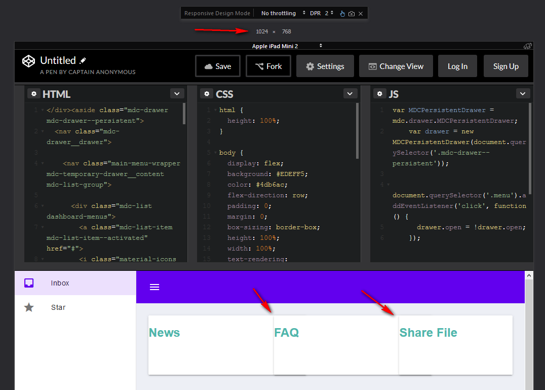 MDC layout grid with MDC card issue when Persistent Drawer open · Issue ...