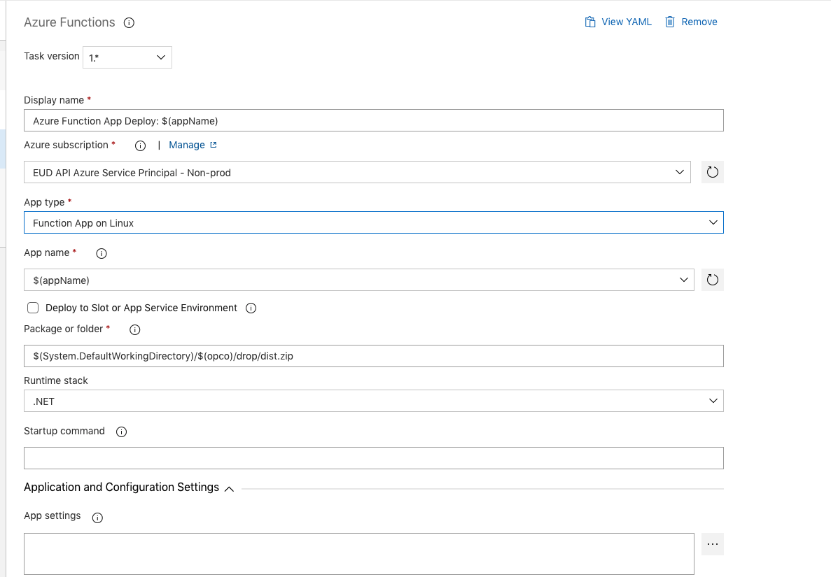 Azure function changed to Containers and Could not load file or assembly 'netstandard, Version=2 ...