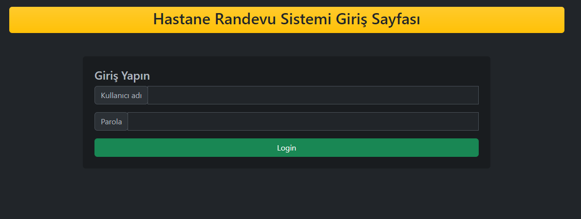 GitHub - ErenElagz/Hastane-Randevu-Sistemi: php sql database bağlantısı kullanarak hastane ...