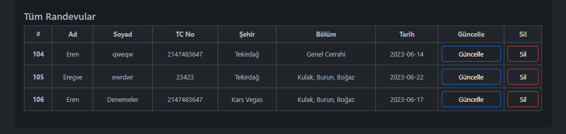 GitHub - ErenElagz/Hastane-Randevu-Sistemi: php sql database bağlantısı kullanarak hastane ...