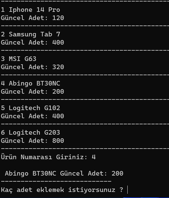 GitHub - ErenElagz/Depo-Otomasyonu: Text-Based Depo Yöetim Kontrol Paneli