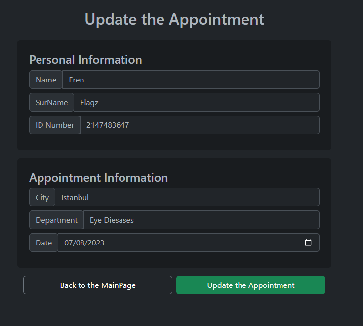 GitHub - ErenElagz/Hospital-Appointment-System: Basic Hospital ...