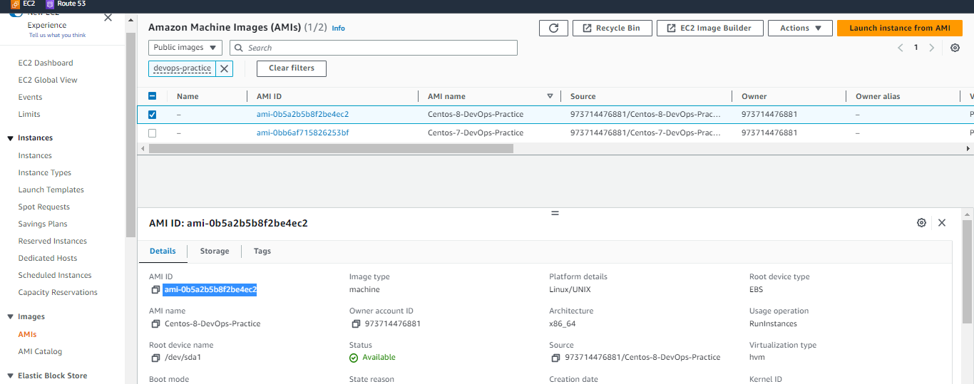 Missing AMI ID and AMI Location · learndevopsonline learndevopsonline ...