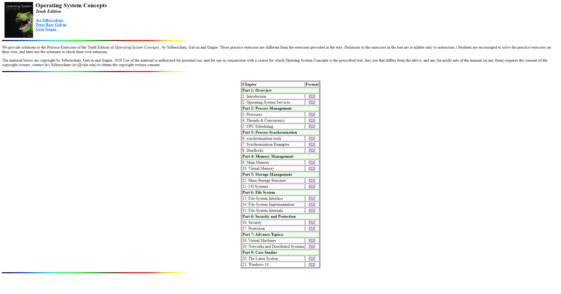 GitHub - numbbbbbplus/Opearting-System-Concepts-10th-Edition-Practice-Exercises-Solution