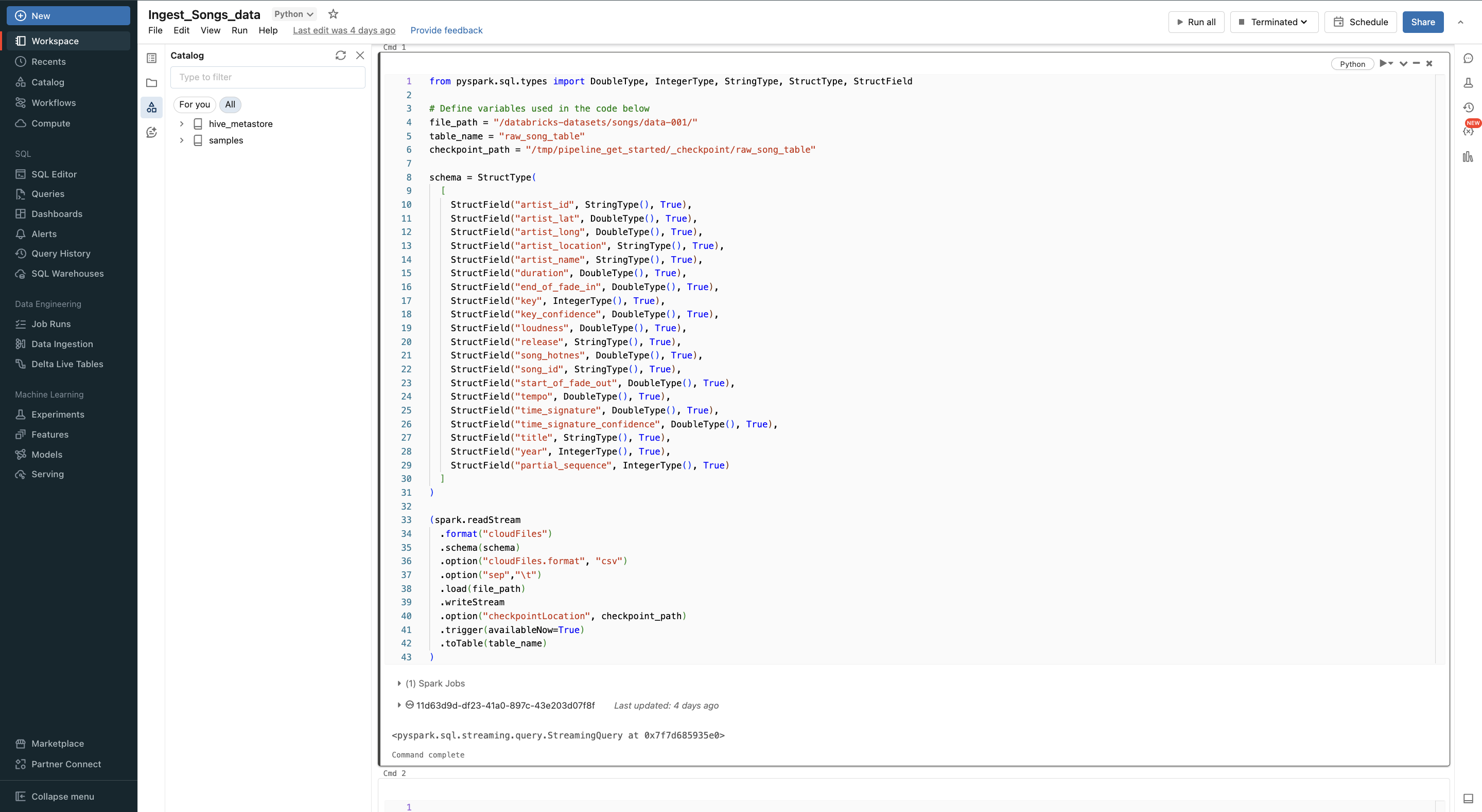 GitHub - nogibjj/databricks_pipeline
