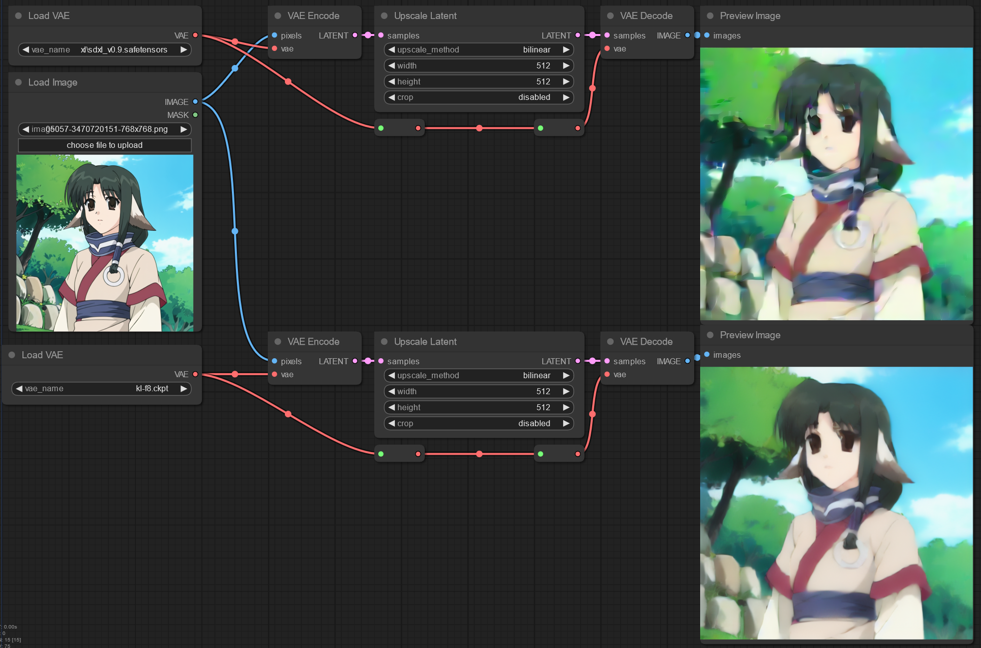 Image degradation/artifacts when scaling SDXL latents · Issue #1116 · comfyanonymous/ComfyUI ...