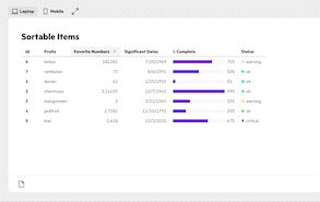DataTable Header cell hover indicator doesn't fill full cell height ...
