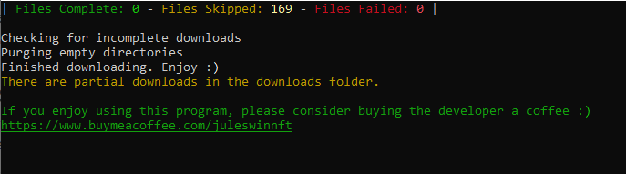 partial downloads in the downloads folder" What does that mean?[BUG] · Issue #370 · Jules ...