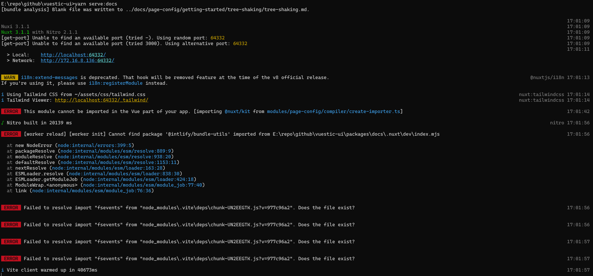 Error about importing `@nuxt/kit` emitted when I `yarn serve:docs` · Issue #3368 · epicmaxco ...