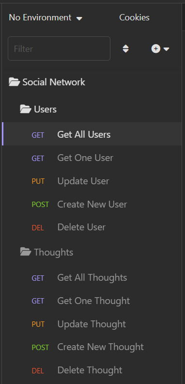 GitHub - AegeanGrey/NoSQL-Social-Network-API