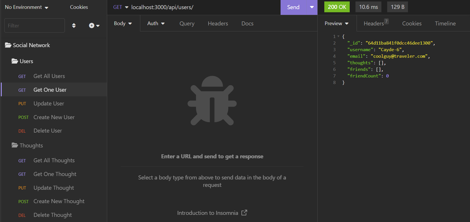 Github Aegeangreynosql Social Network Api
