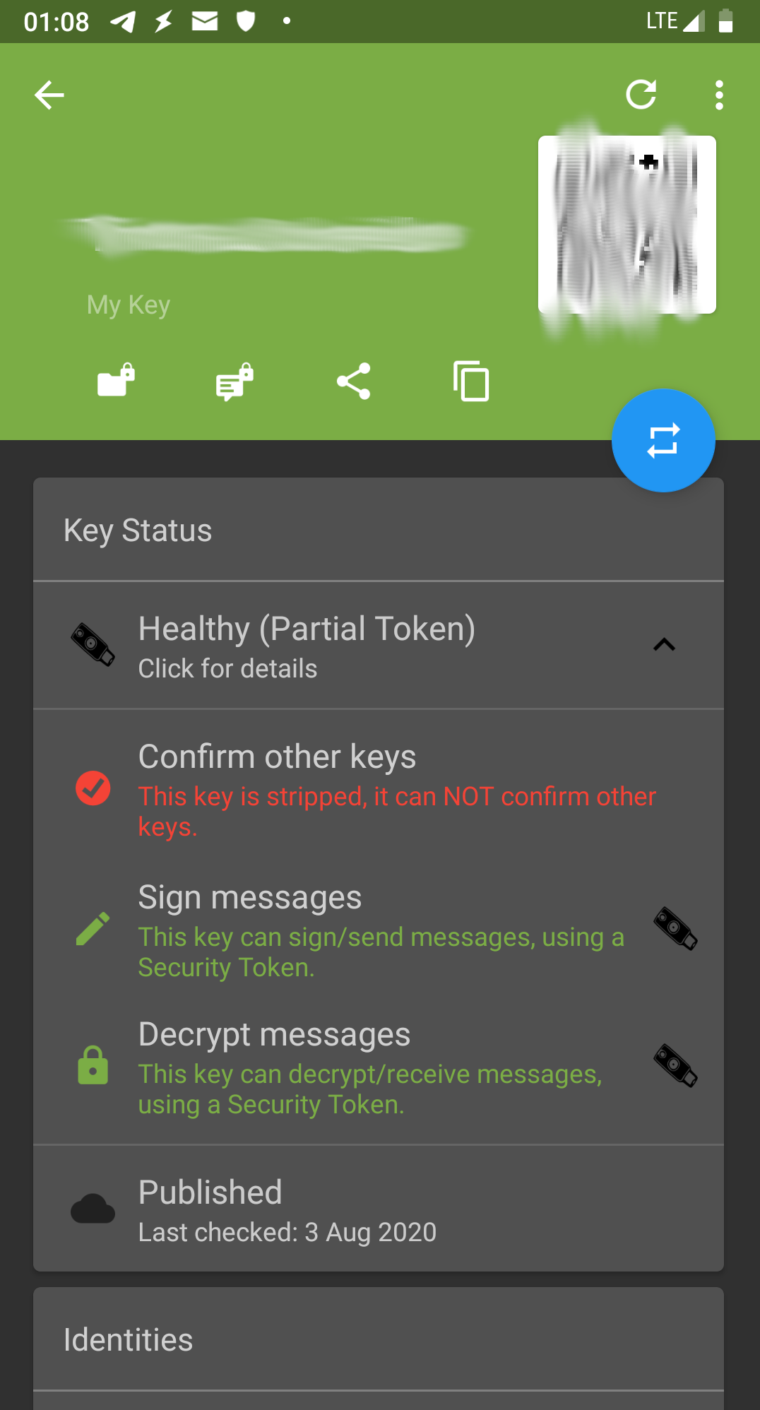 Confirm other keys - This key is stripped · Issue #2575 · open-keychain ...