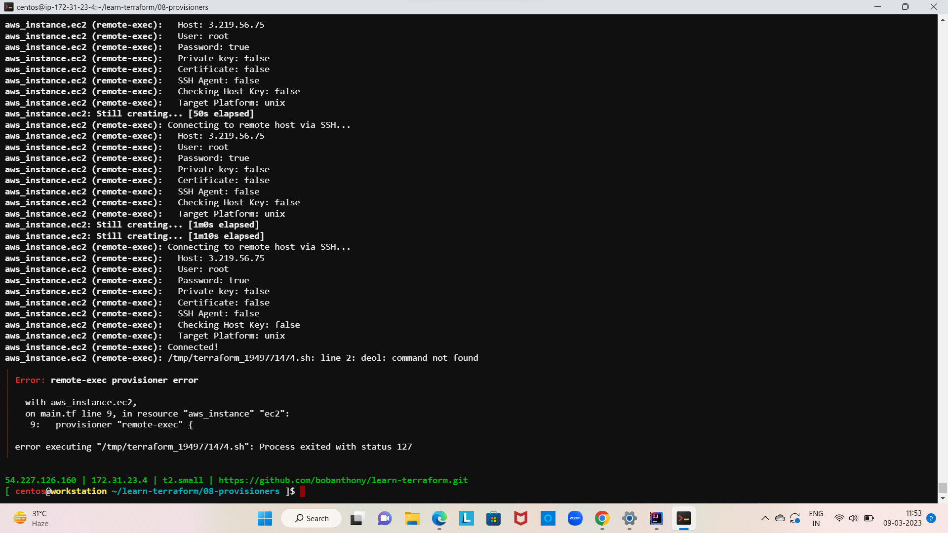 Query Error · Learndevopsonline Learndevopsonline · Discussion 146
