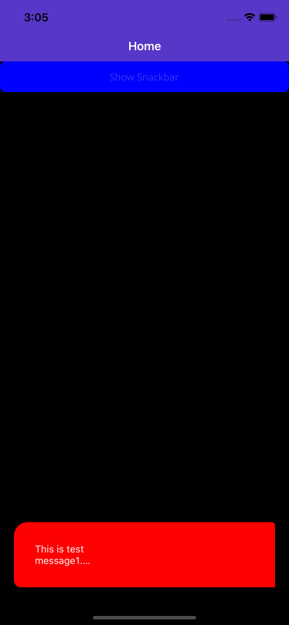 [BUG] Snackbar background color not working on iOS 13.3.1. · Issue #1160 · CommunityToolkit/Maui ...