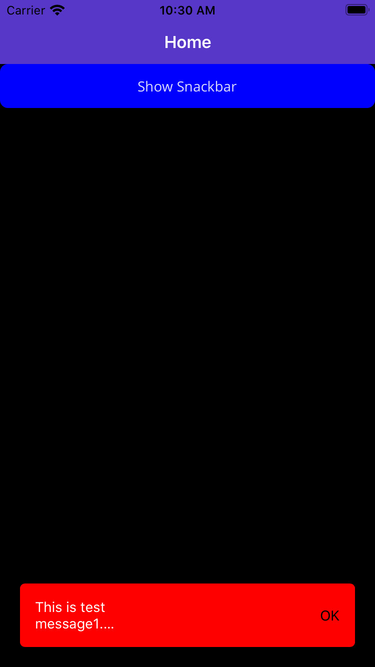 [BUG] Snackbar background color not working on iOS 13.3.1. · Issue #1160 · CommunityToolkit/Maui ...