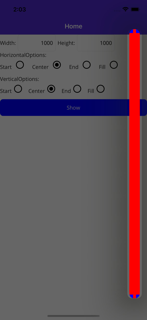 [BUG] The size and position of Popup is wrong on Android and iOS. · Issue #1317 ...
