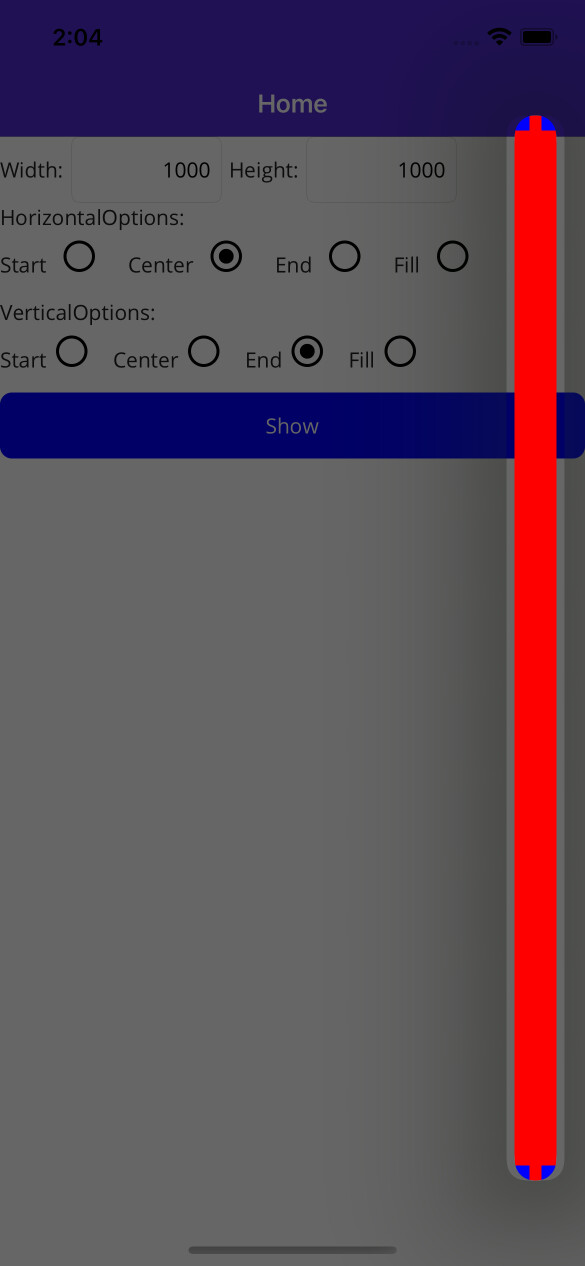 [BUG] The size and position of Popup is wrong on Android and iOS. · Issue #1317 ...
