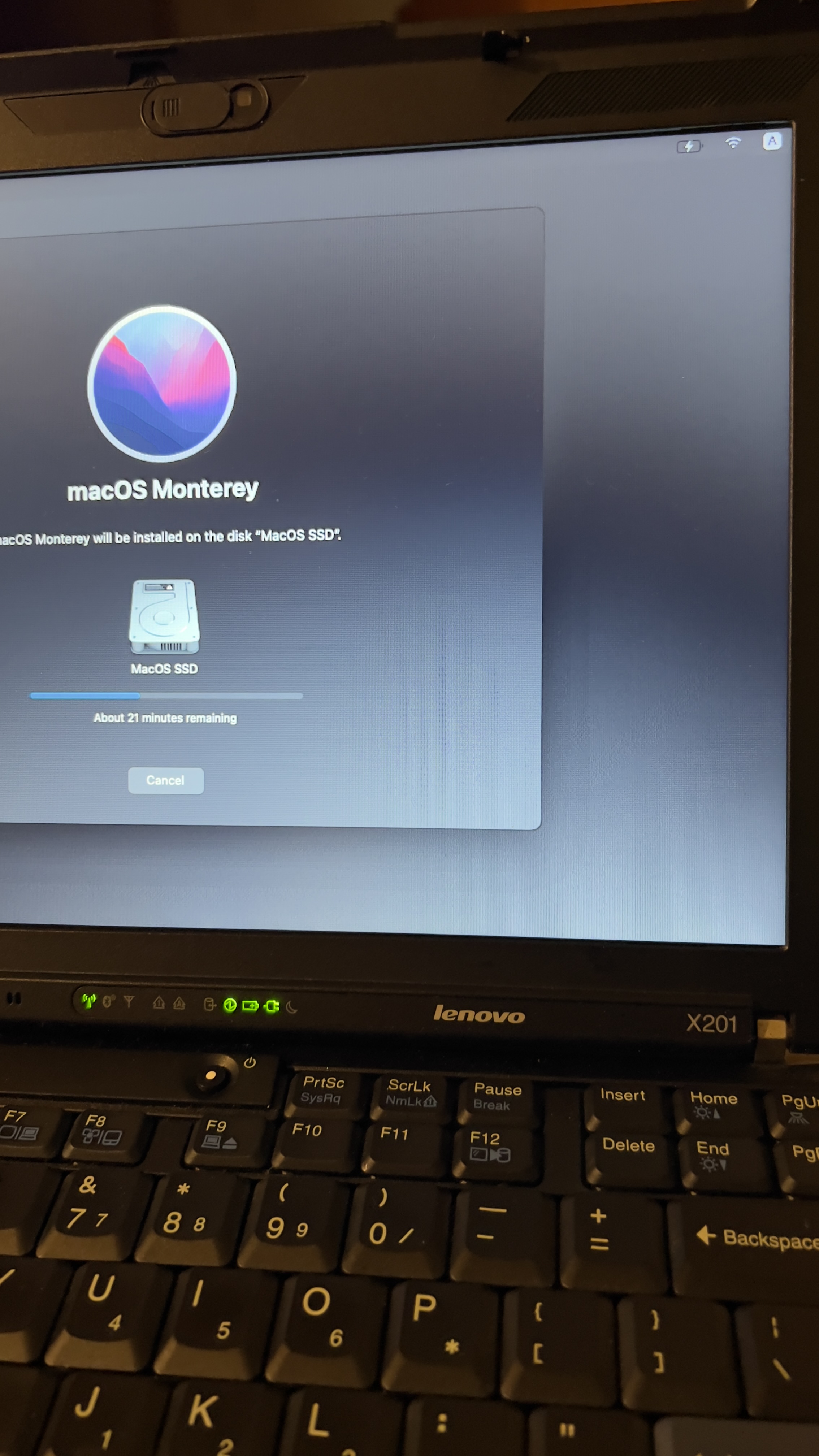 Won't boot to install. Few questions. · Issue #19 · jtaczanowski/ThinkPad-X201-Arrandale-macOS ...