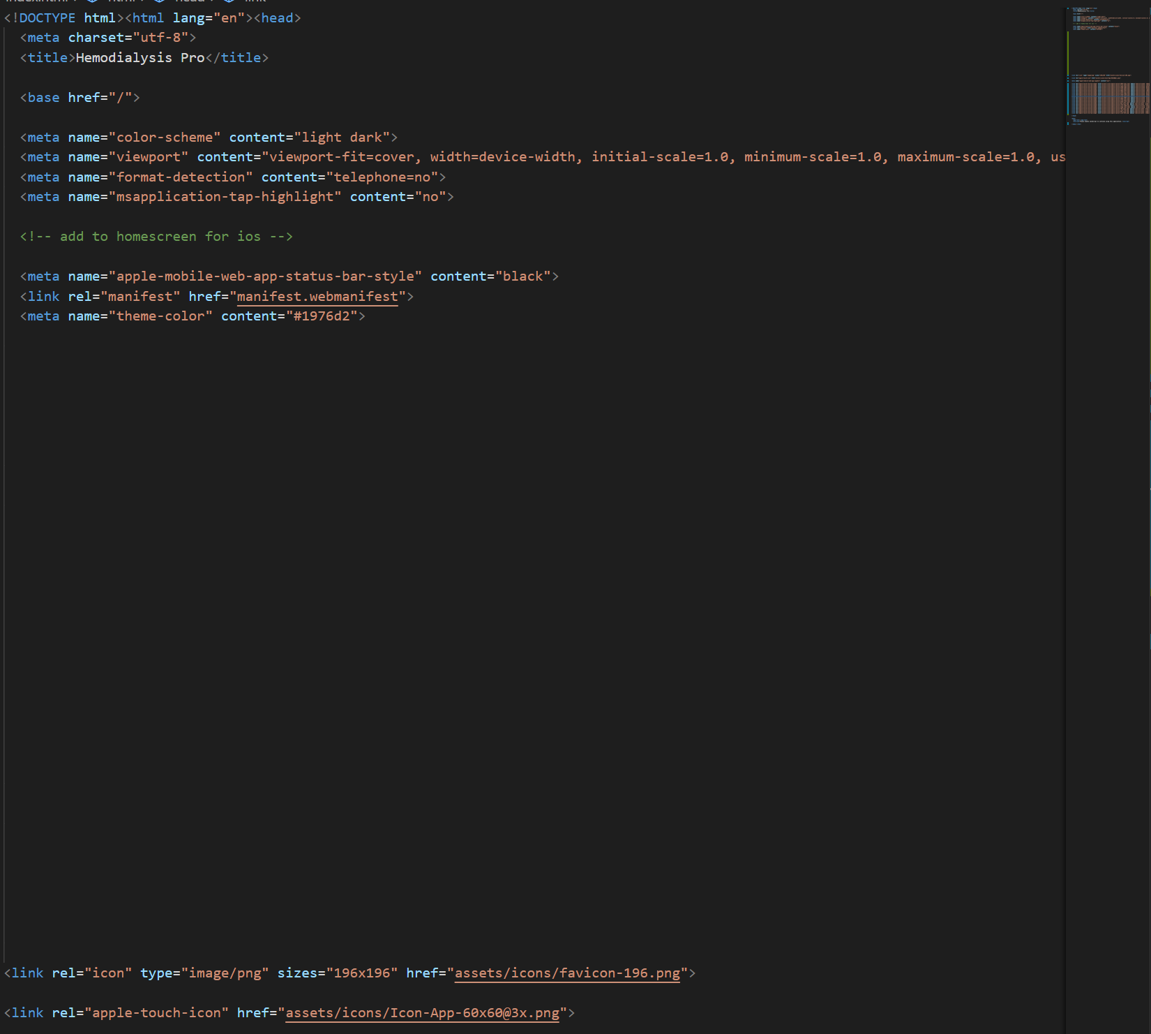 Formatting index.html adds unnecessary newlines · Issue #434 · elegantapp/pwa-asset-generator ...