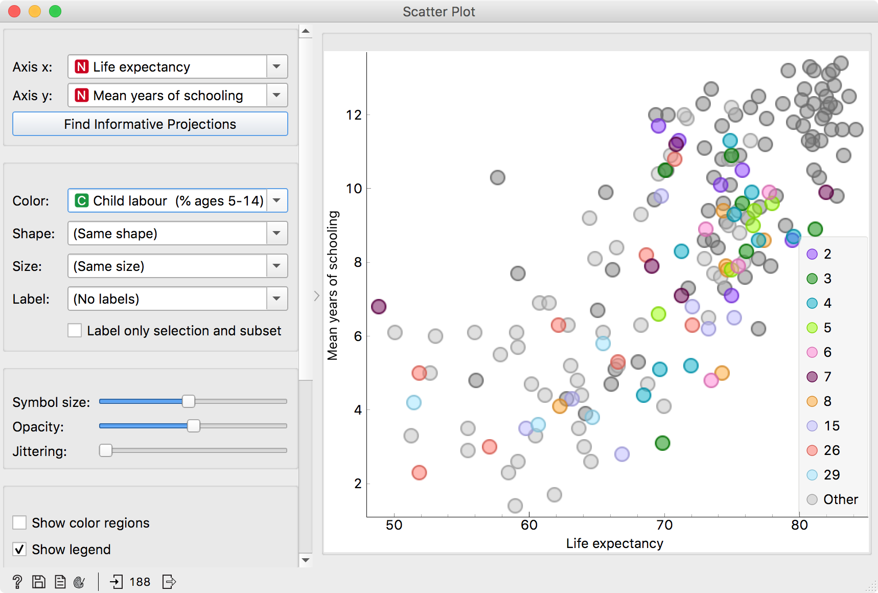 Scatter Plot: colors for more than 10 discrete values · Issue #5130 ...