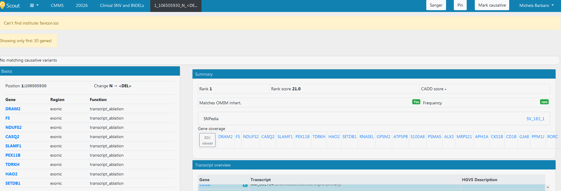 IGV view in Structural variant is not working properly · Issue #1724 ...