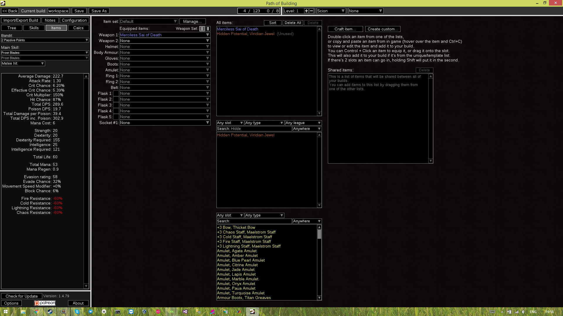 [Bug] Hidden Potential not working · Issue #857 · Openarl/PathOfBuilding · GitHub