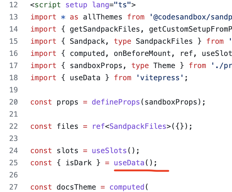 docs build get 'F.useData is not a function' · Issue #1900 · vuejs/vitepress · GitHub