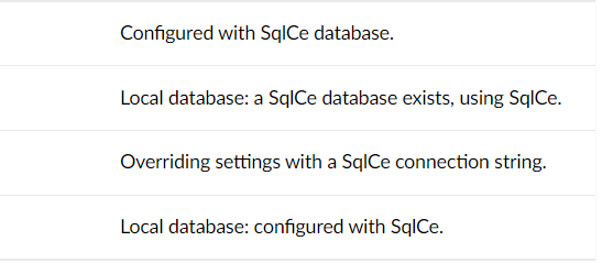 "SQL Server Compact timed out waiting for a lock" on Nodes with ...