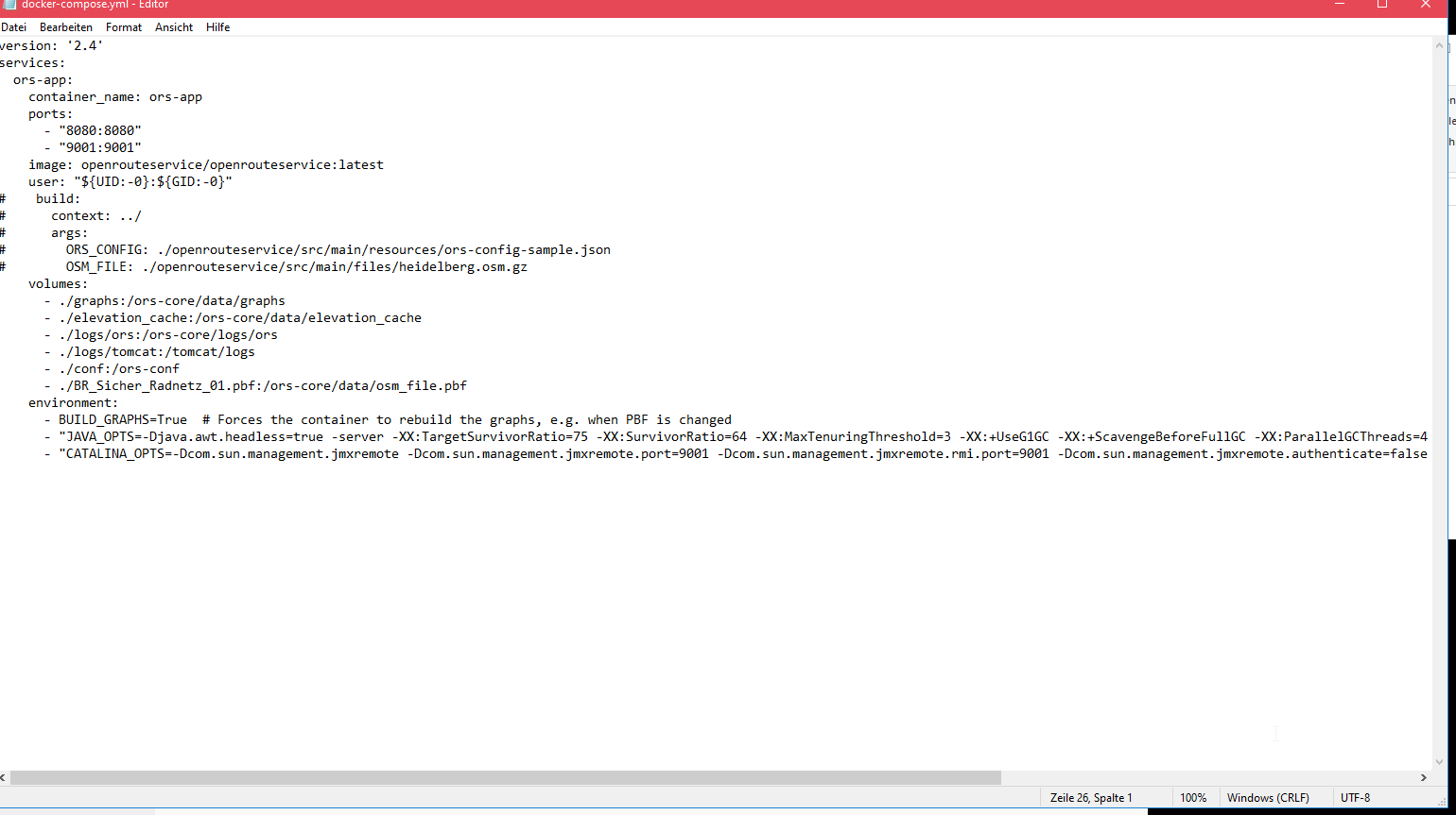 docker-compose.yml in Windows is not working like it used to. · Issue #1331 · GIScience ...