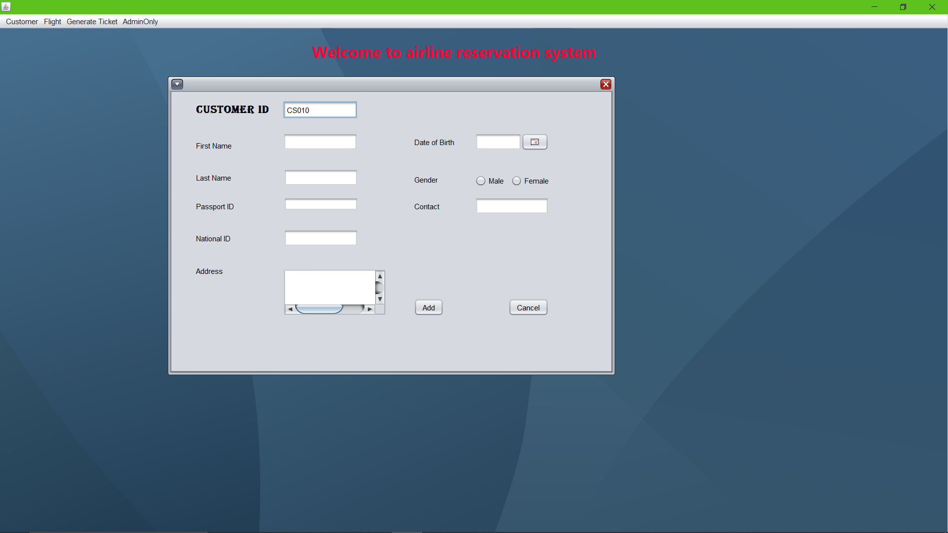 Github Mdfaiz993airreservation Java Mysql Javaaws Javaswing Netbeans