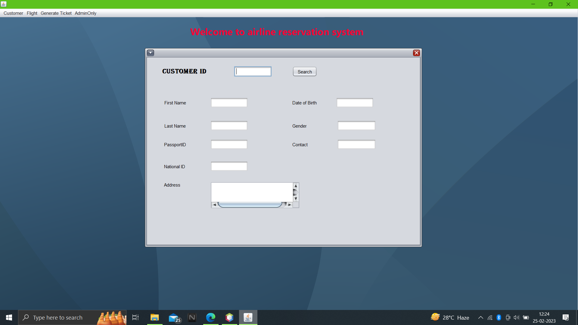 GitHub - mdfaiz993/AirReservation: Java , Mysql , Java.AWS , Java.swing , NetBeans