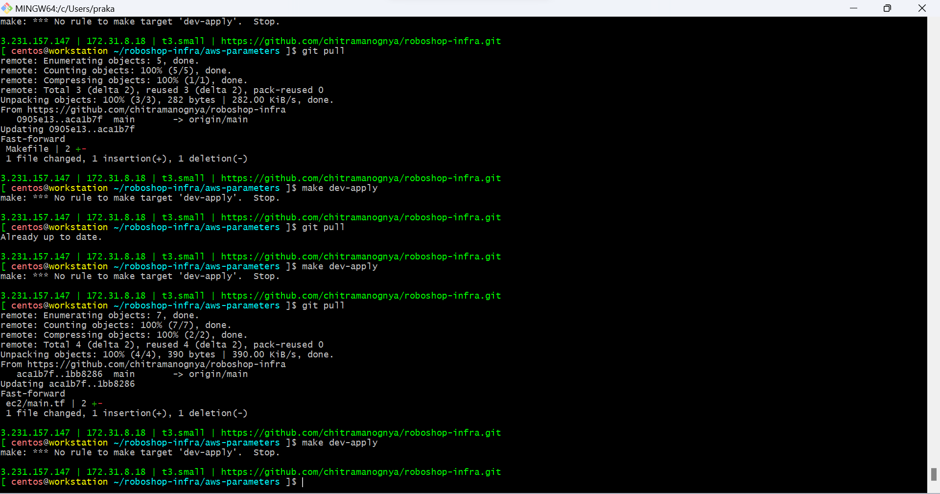 Error Using Makefile · Learndevopsonline Learndevopsonline · Discussion 317 · Github