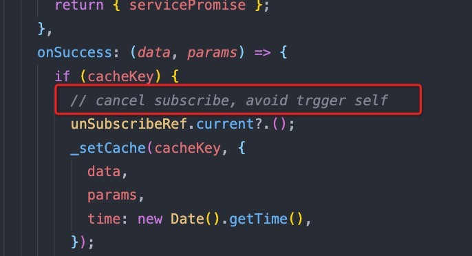 useRequest 源码里面关于缓存的插件 useCachePlugin 里面 trigger 没有作用 · Issue #1479 · alibaba/hooks · GitHub