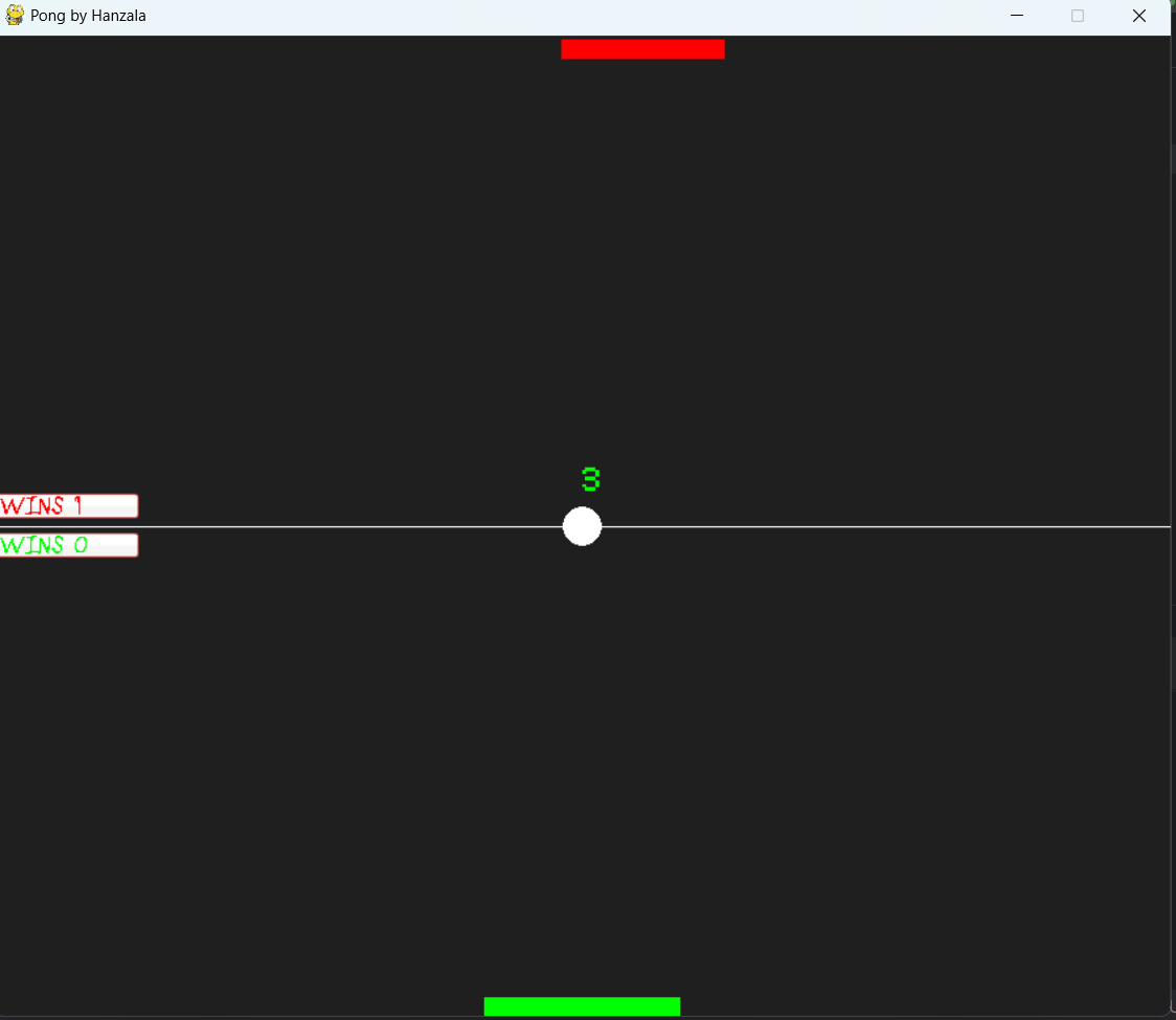 Github Hanzalacoder Pong Pygame