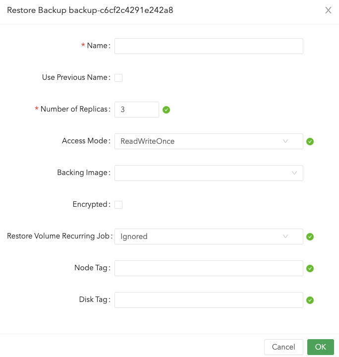 [IMPROVEMENT] UI backup restoration supports v1 and v2 `Data Engine` · Issue #6597 · longhorn ...