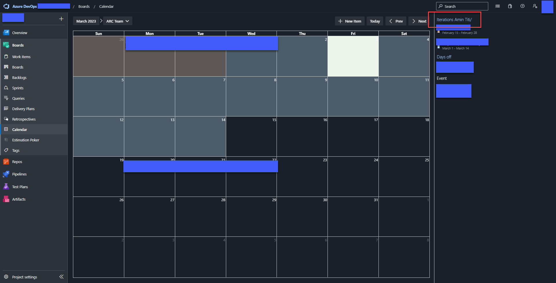 Personal data in Iterations header · Issue #452 · microsoft/vsts-team-calendar · GitHub