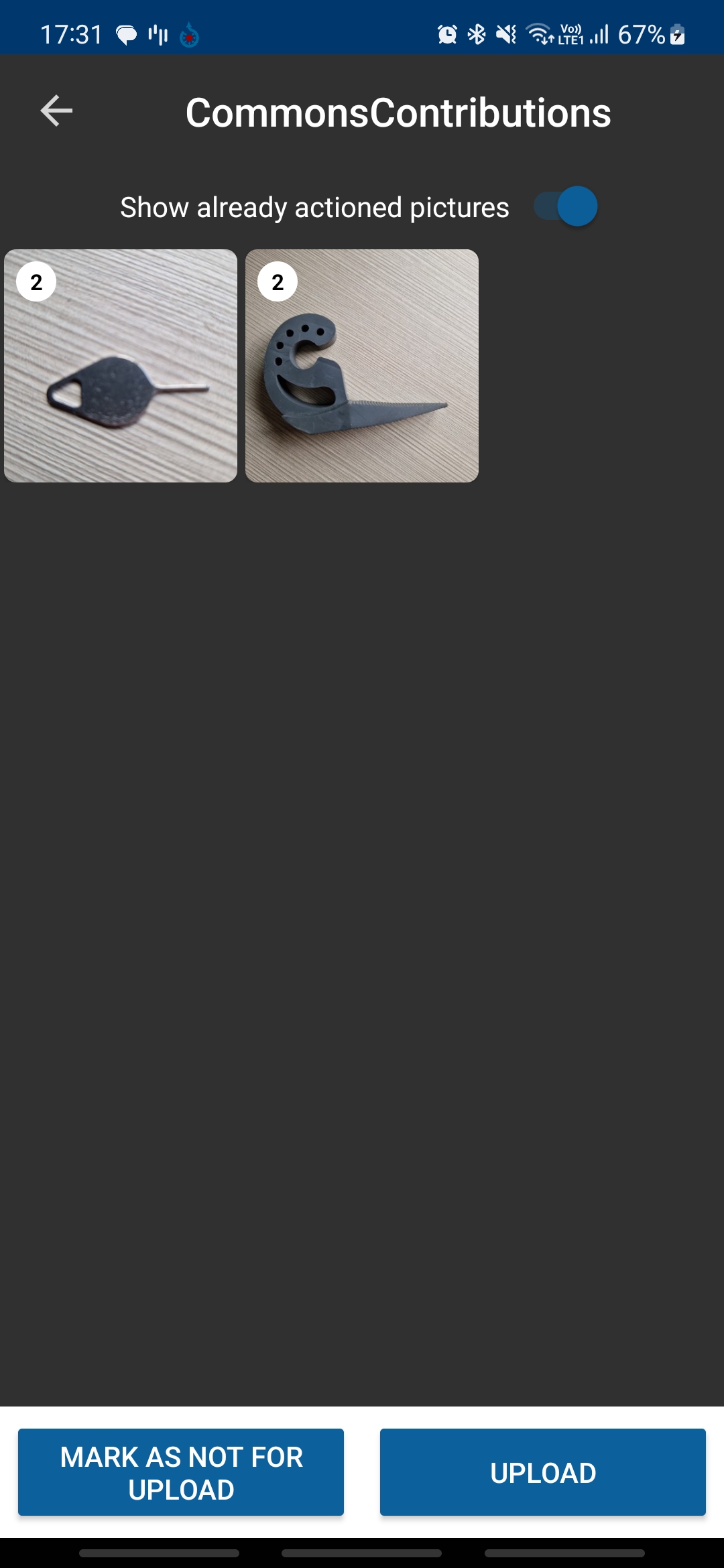 [Bug]: Number of images selected is incorrect All images are getting the total number of images ...