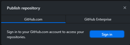 repo is shown as public repository, so cannot push but only publish · Issue #16132 · desktop ...