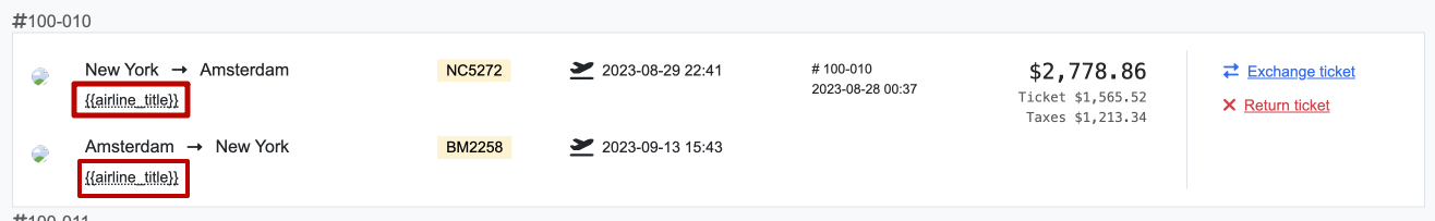 Add airline title to flight card on `My bookings` page · Issue #18 · ivan-tarasov/fh-trip ...