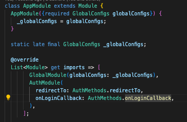 UnregisteredInstance after update to 6.1.1 · Issue #895 · Flutterando/modular · GitHub