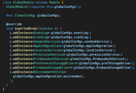 UnregisteredInstance after update to 6.1.1 · Issue #895 · Flutterando/modular · GitHub